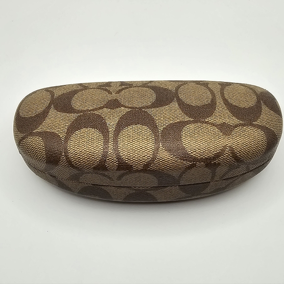 Coach | Accessories | Coach Tan Khaki Signature Eyeglass Glasses ...